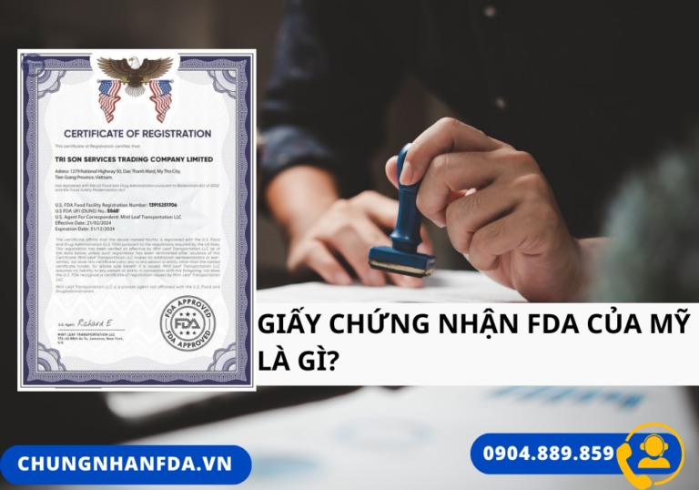 Giấy Chứng Nhận FDA Của Mỹ: Hướng Dẫn Chi Tiết Cho Doanh Nghiệp Việt Nam